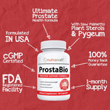 ProstaBio Prostate Support - 90 Capsules | Nutracraft