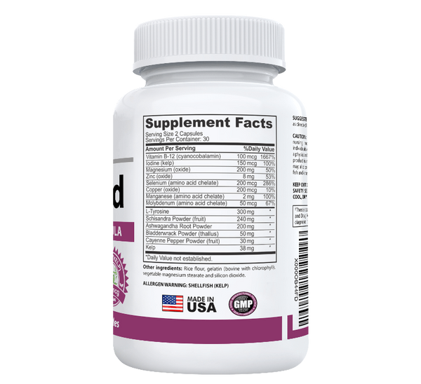 ThyroAid Thyroid Support | Nutracraft